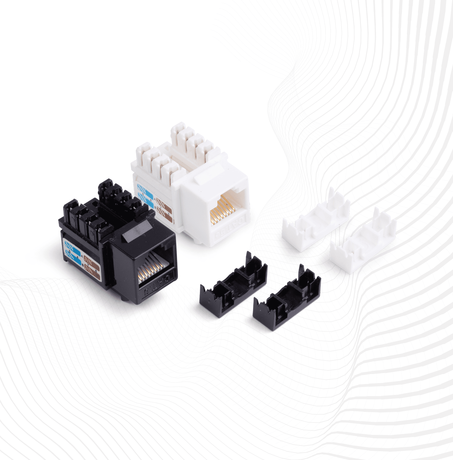 Plug RJ45 cat 6 schermato - Orca Networking